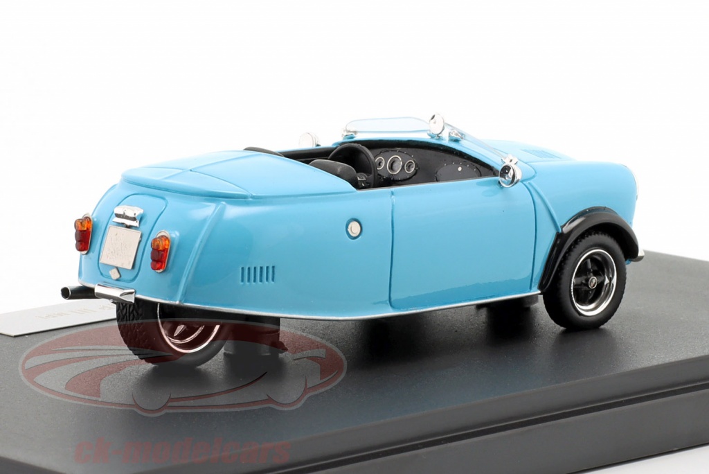 Matrix 1:43 Mengers Mini 3 WP III MPi 3 Wheeler blau MXMM430012 ...