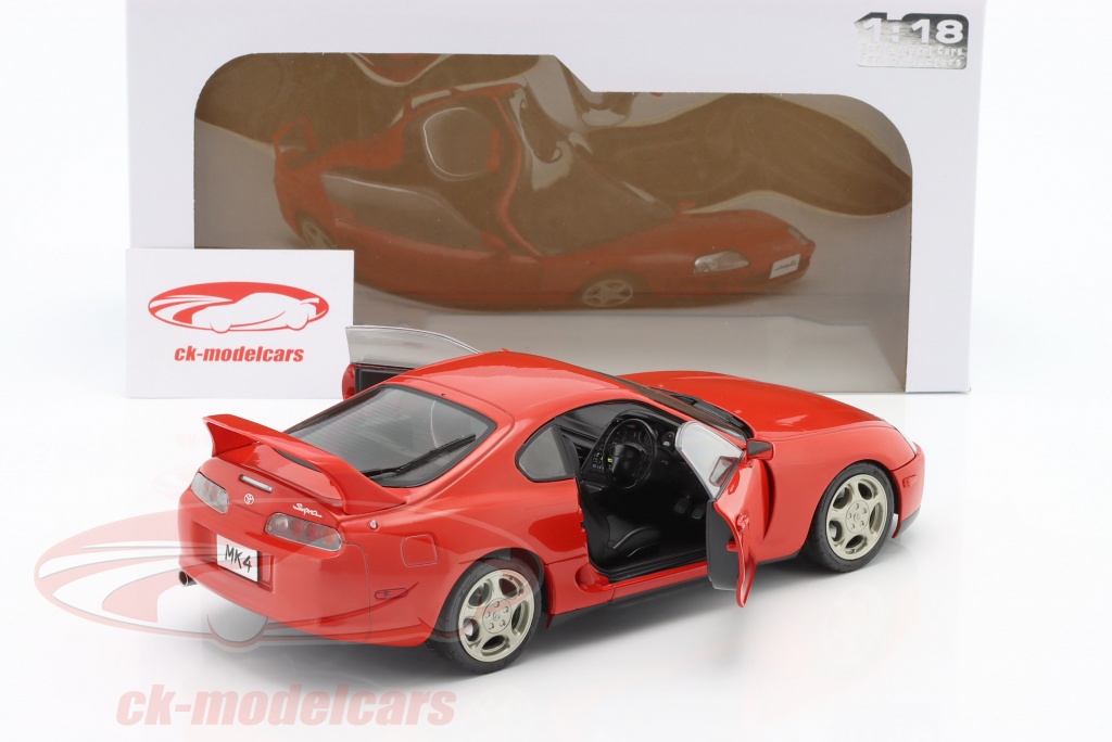 Solido 1:18 Toyota Supra MK4 year 1993 red S1807601 model car S1807601 ...