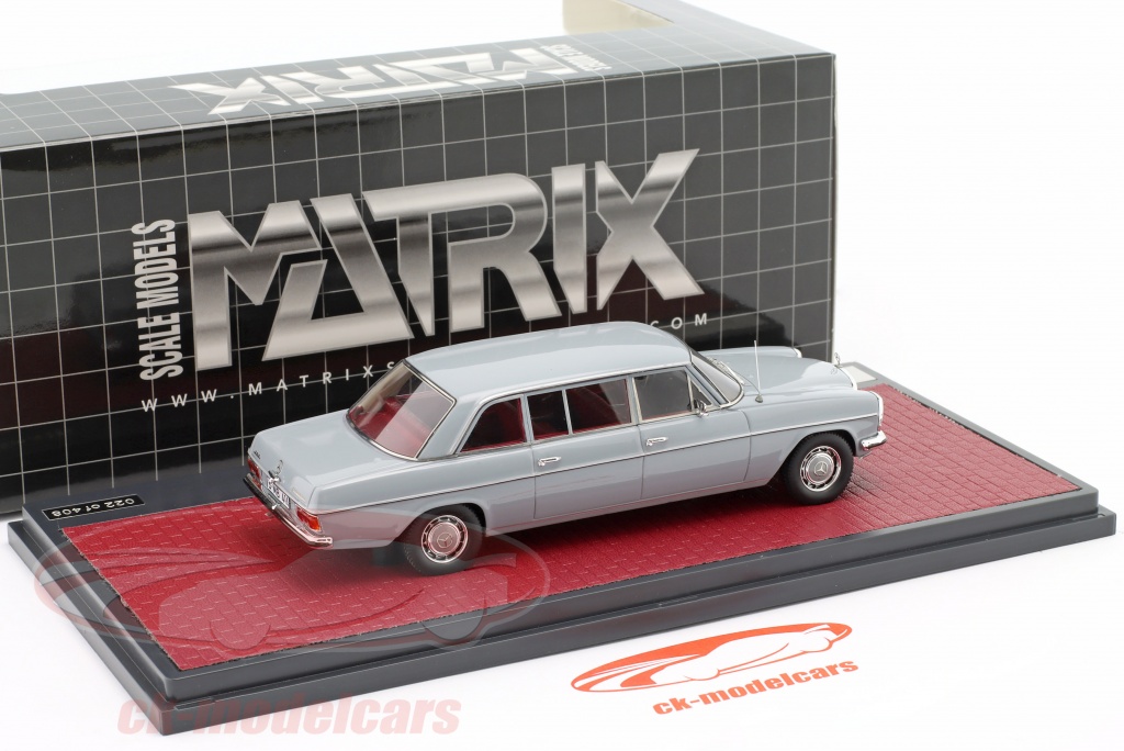 Matrix 1:43 Mercedes-Benz V114 Grandes Ano de construção 1969 Cinza ...
