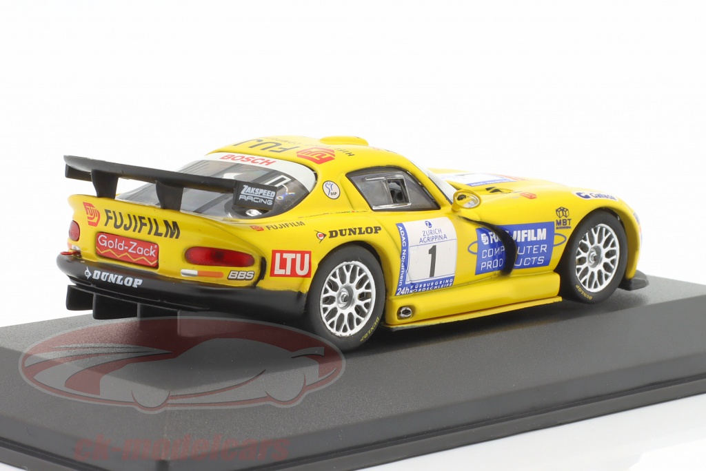 Ixo 1:43 Chrysler Viper GTS-R #1 vinder 24h Nürburgring 2002 Zakspeed ...