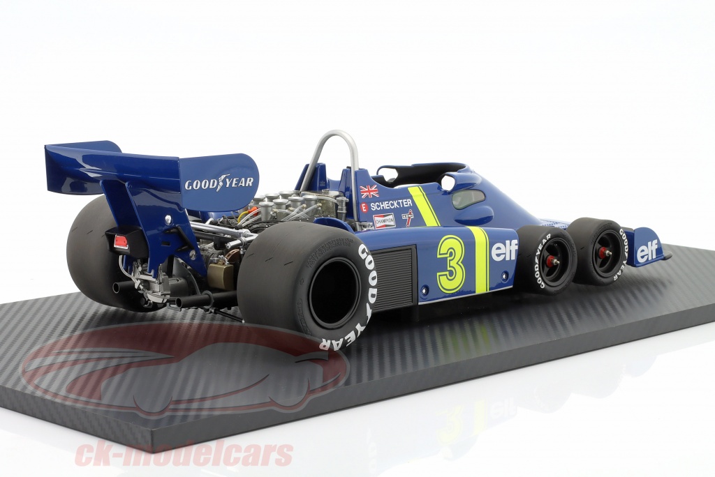 True Scale 1:12 Jody Scheckter Tyrrell P34 #3 vinder Sverige GP formel 1 1976 TSM120006 model ...