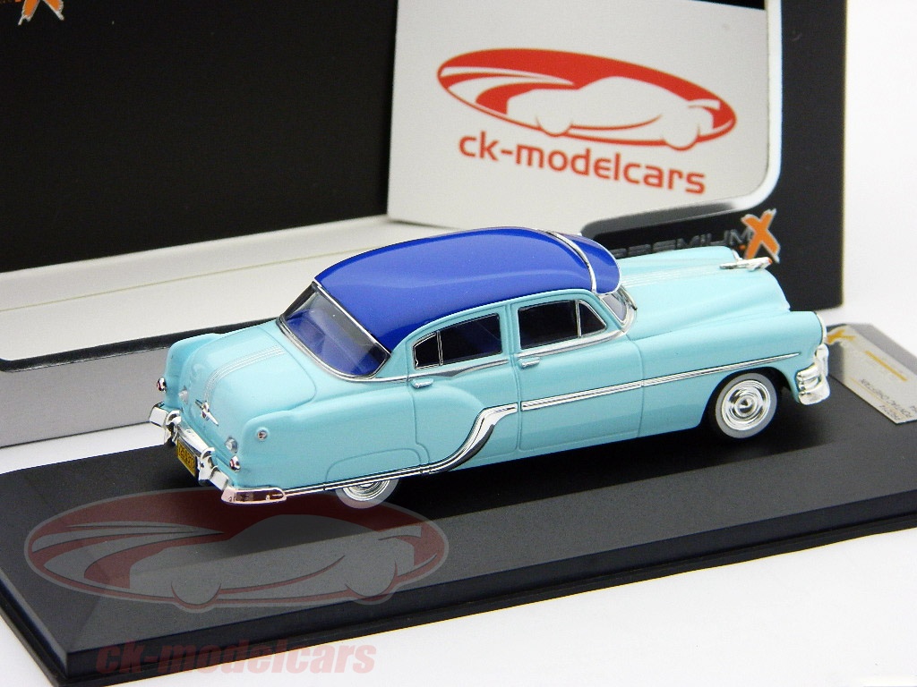 Ixo 1:43 Pontiac Chieftain 1954 blue Premium X PRD214 model car PRD214 ...