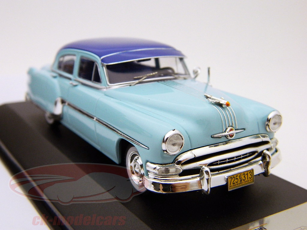 Ixo 1:43 Pontiac Chieftain 1954 blue Premium X PRD214 model car PRD214 ...