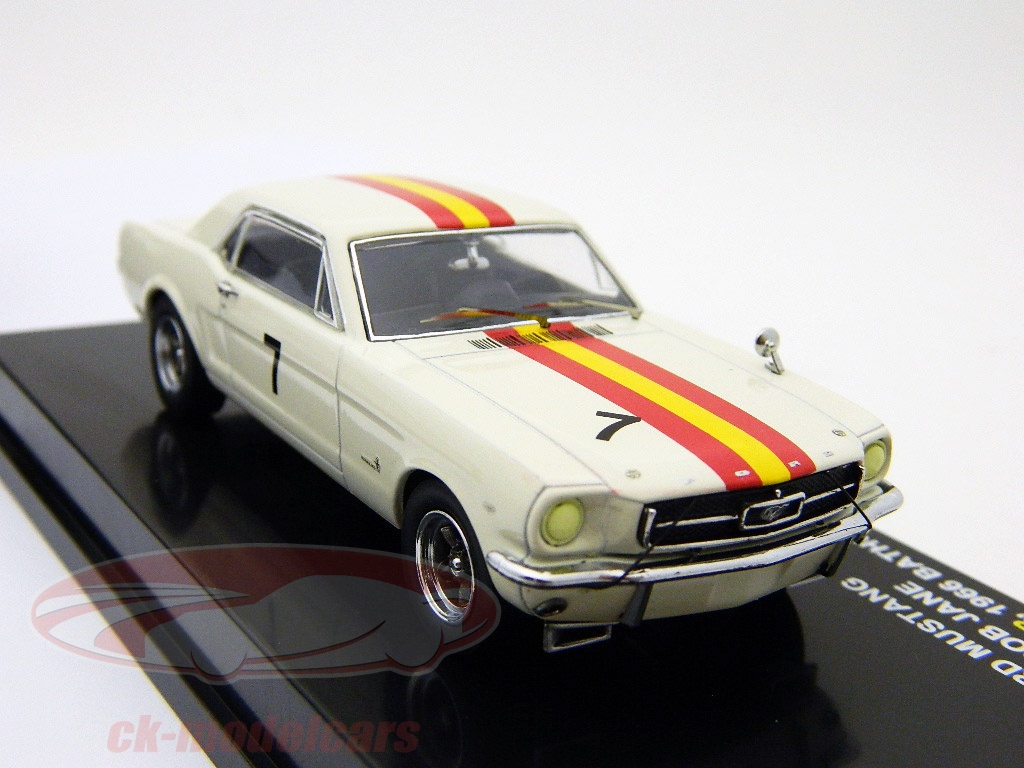 Ixo 1:43 B. Jane Ford Mustang #7 Winner ATCC 1966 Apex AR0203 ...