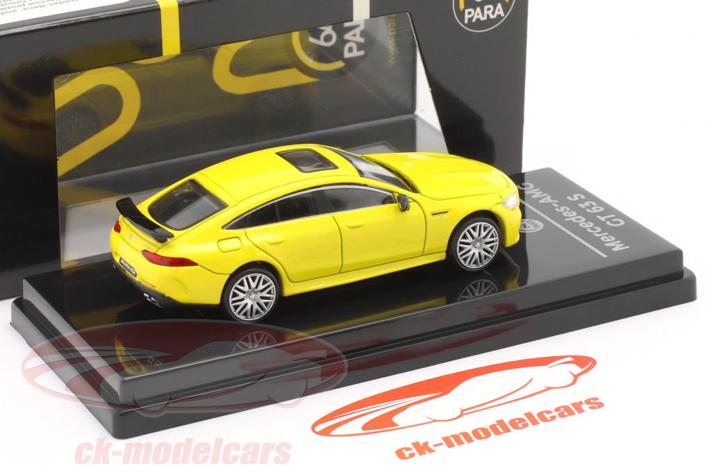 ParagonModels 1:64 Mercedes-Benz AMG GT 63 S year 2018 yellow Paragon ...