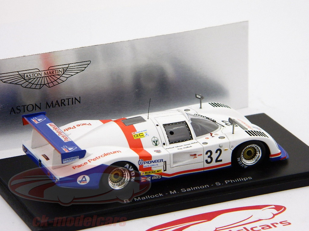 Spark 1:43 Nimrod Aston Martin #32 7th 24h LeMans 1982 Mallock / Salmon ...