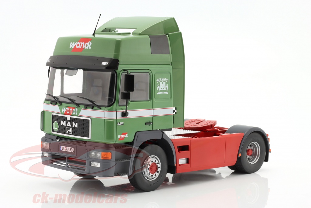 ModelCarGroup 1:18 MAN F2000 Truck Wandt 1994 green ModelCar Group ...