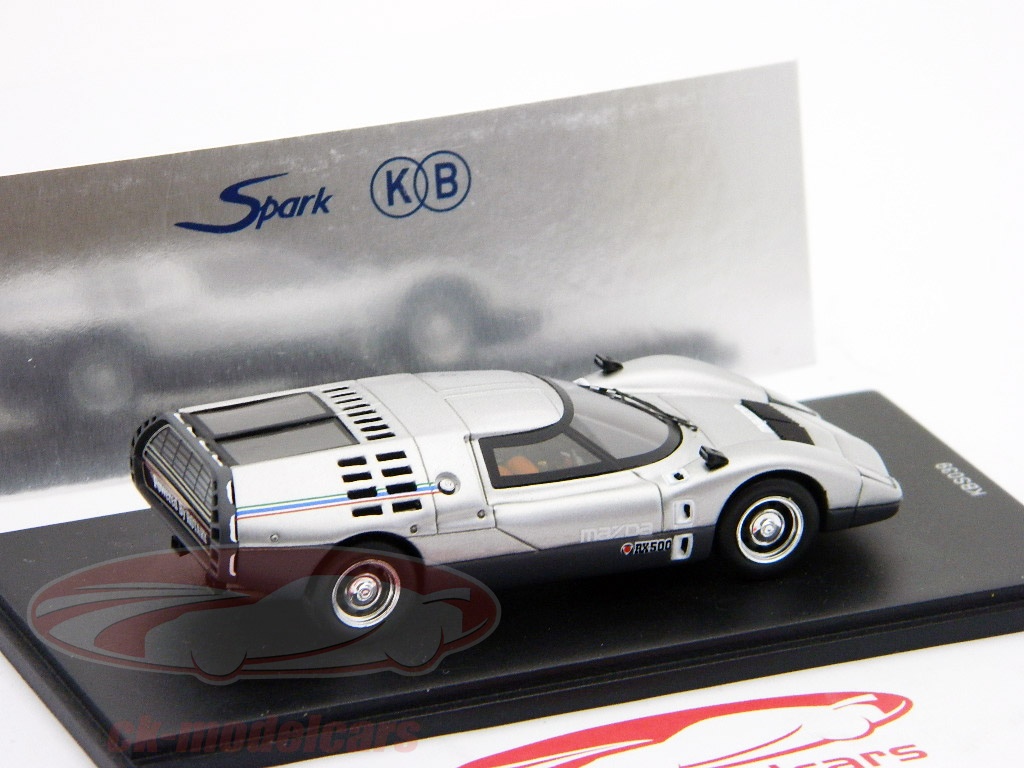Spark 1:43 Mazda RX - 500 Promotion Model silver KBS039 model car ...