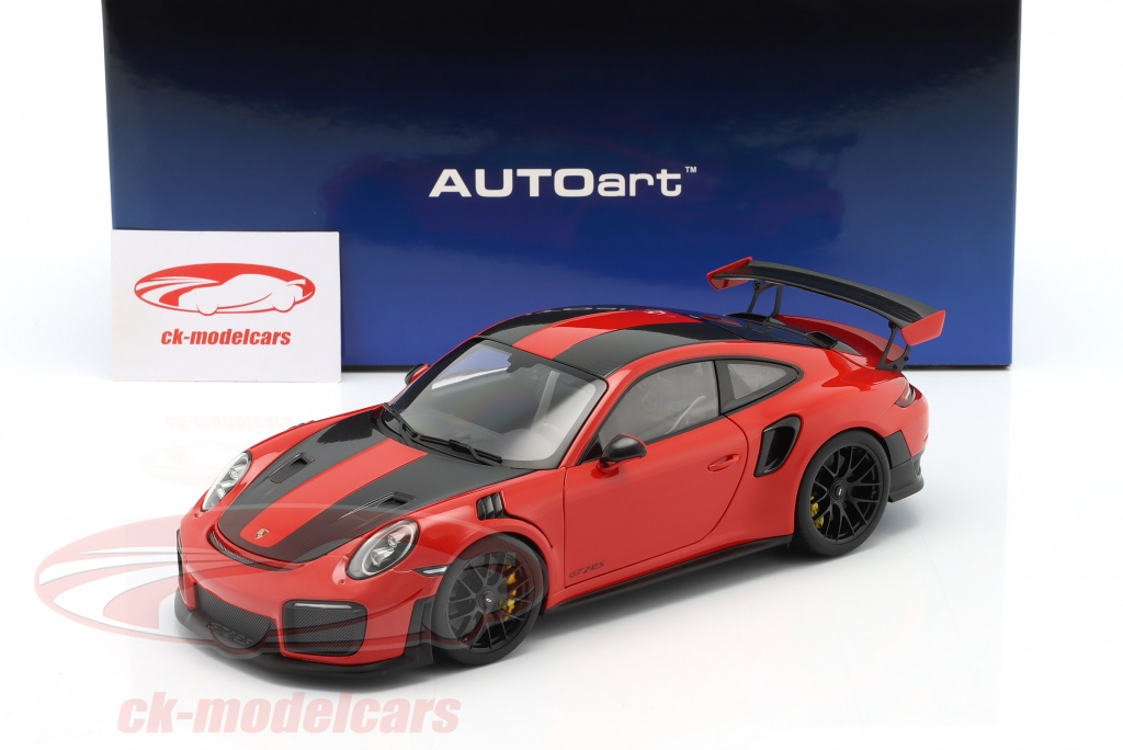 AUTOart 1:18 Porsche 911 (991 II) GT2 RS Weissach Package 2017 guards ...