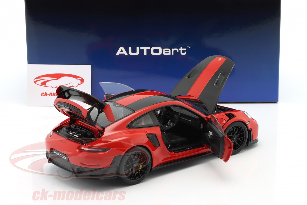 AUTOart 1:18 Porsche 911 (991 II) GT2 RS Weissach Package 2017 guards ...