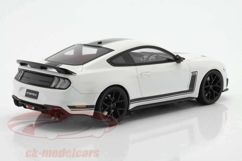 GT-SPIRIT 1:18 Ford Mustang R-Spec RHD 2020 oxford white US049 model ...