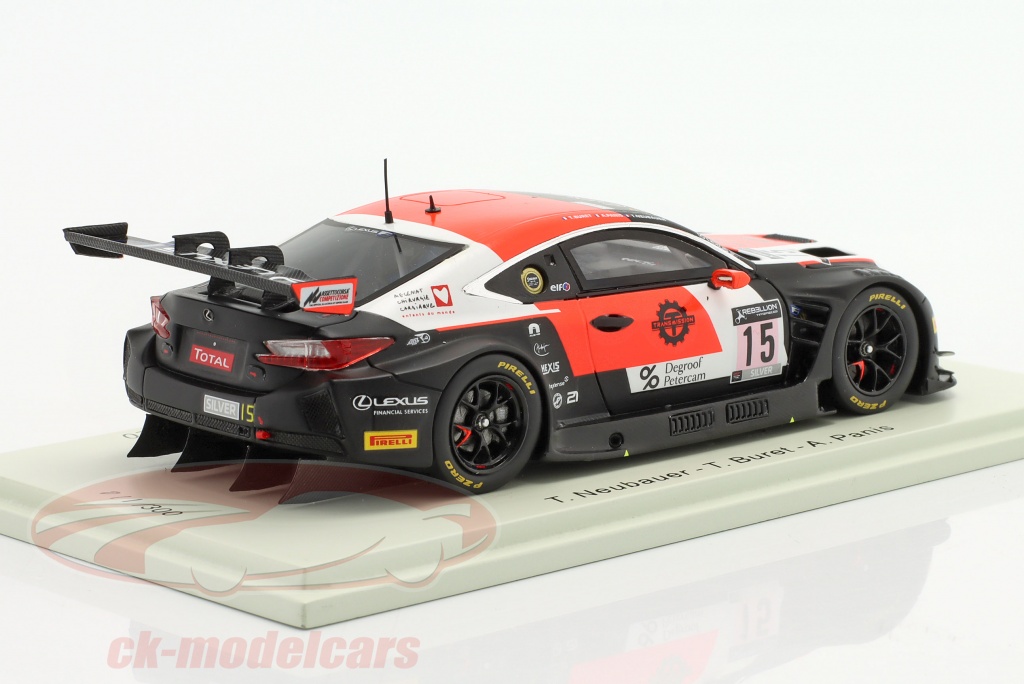 Spark 1:43 Lexus RCF GT3 #15 24h Spa 2020 Tech 1 Racing Buret, Neubauer ...