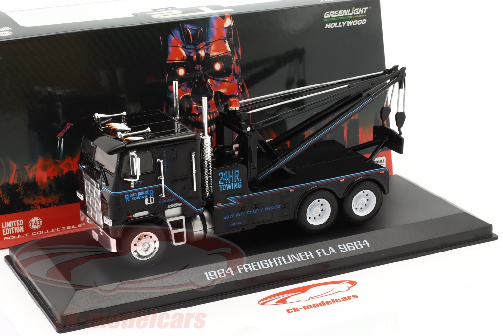 Greenlight 1:43 Freightliner FLA 9664 1984 Film Terminator 2 (1991 ...