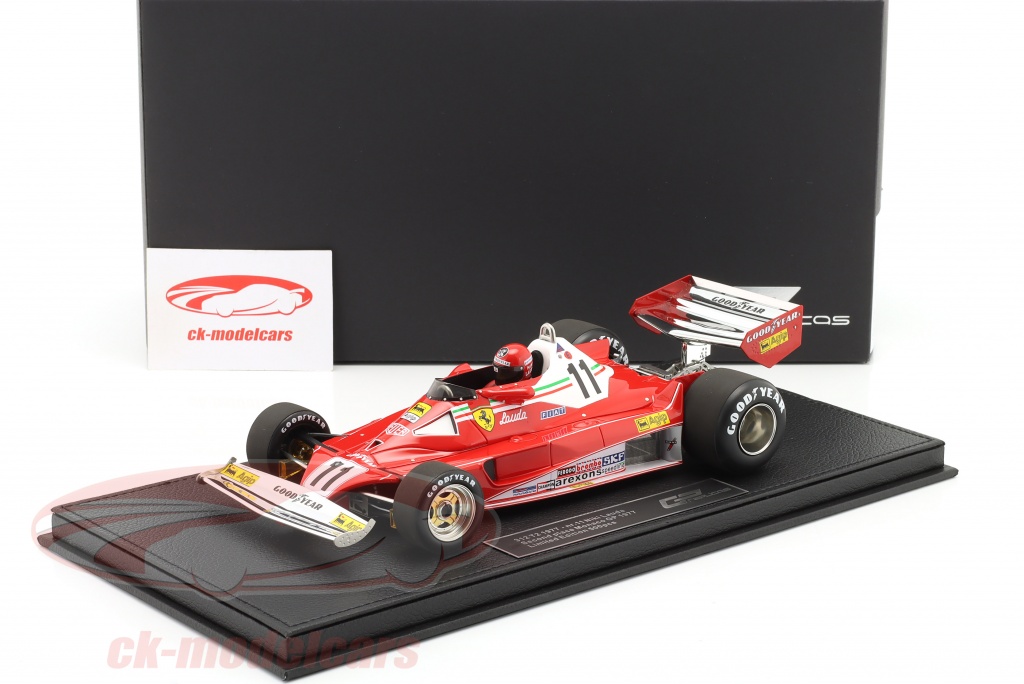 GP Replicas 1:18 N. Lauda Ferrari 312T2 #11 Монако GP формула 1 Чемпион мира 1977 GP014JF модель ...