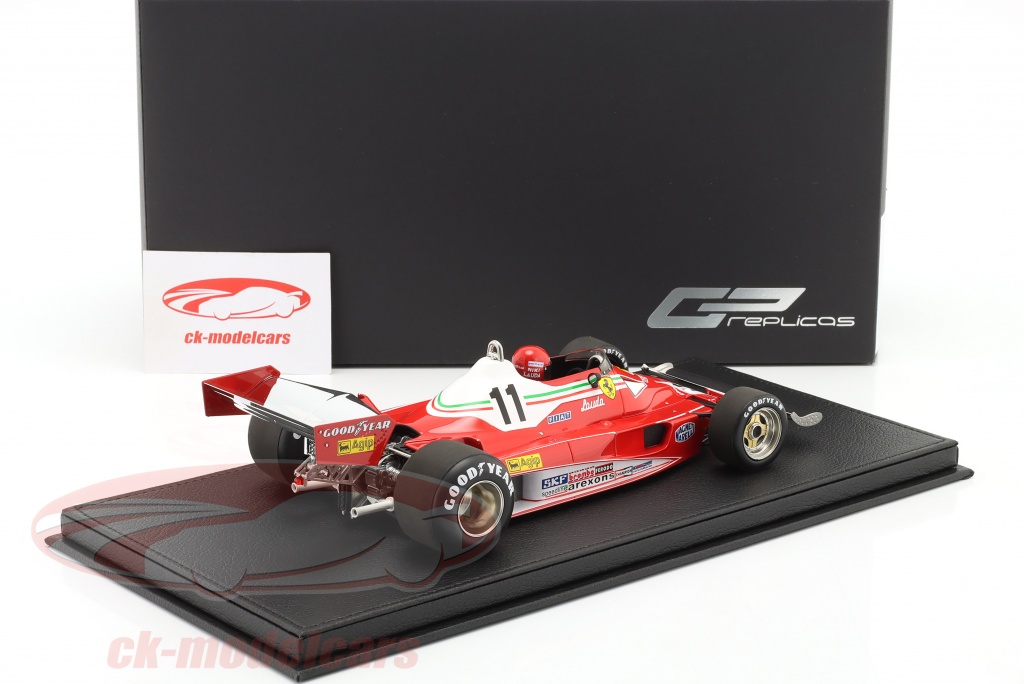 GP Replicas 1:18 N. Lauda Ferrari 312T2 #11 vinder Sydafrika GP formel 1 Verdensmester 1977 ...
