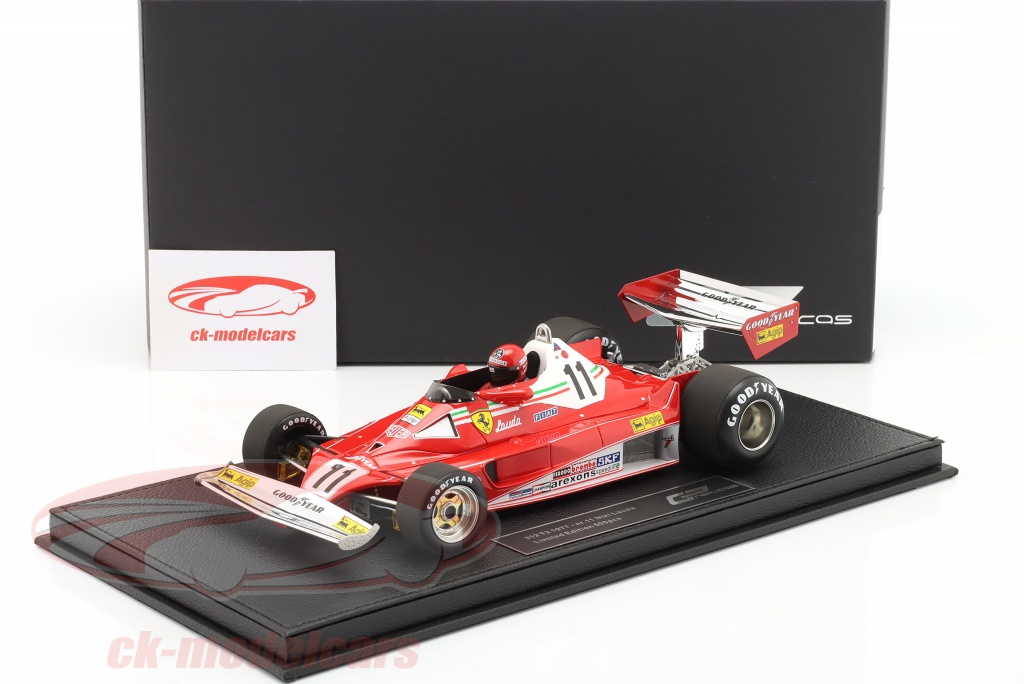 GP Replicas 1:18 Niki Lauda Ferrari 312T2 #11 formel 1 Verdensmester 1977 GP014AN model bil GP014AN