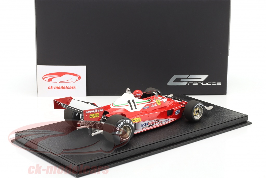 GP Replicas 1:18 Niki Lauda Ferrari 312T2 #11 formel 1 Verdensmester 1977 GP014AN model bil GP014AN