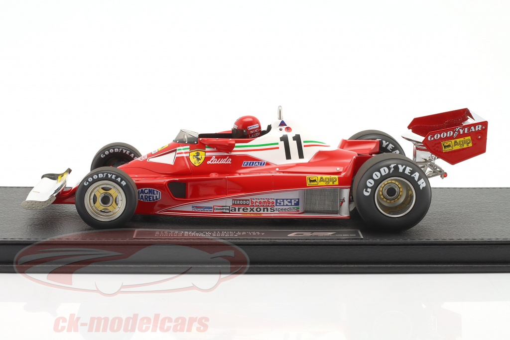 GP Replicas 1:18 N. Lauda Ferrari 312T2 #11 Monaco GP formel 1 Verdensmester 1977 GP014JF model ...