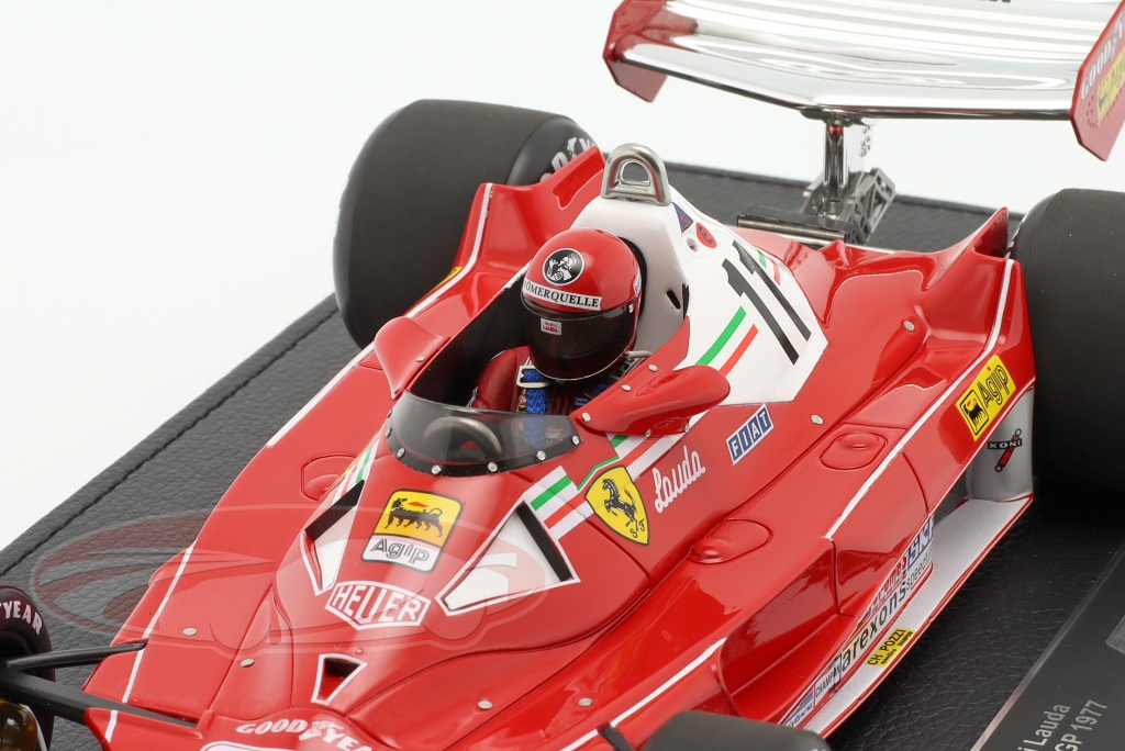 GP Replicas 1:18 N. Lauda Ferrari 312T2 #11 Monaco GP formel 1 Verdensmester 1977 GP014JF model ...