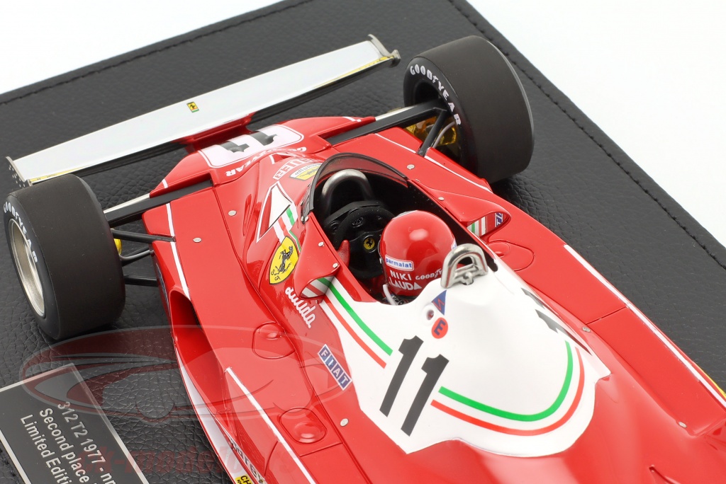 GP Replicas 1:18 N. Lauda Ferrari 312T2 #11 Monaco GP formel 1 Verdensmester 1977 GP014JF model ...