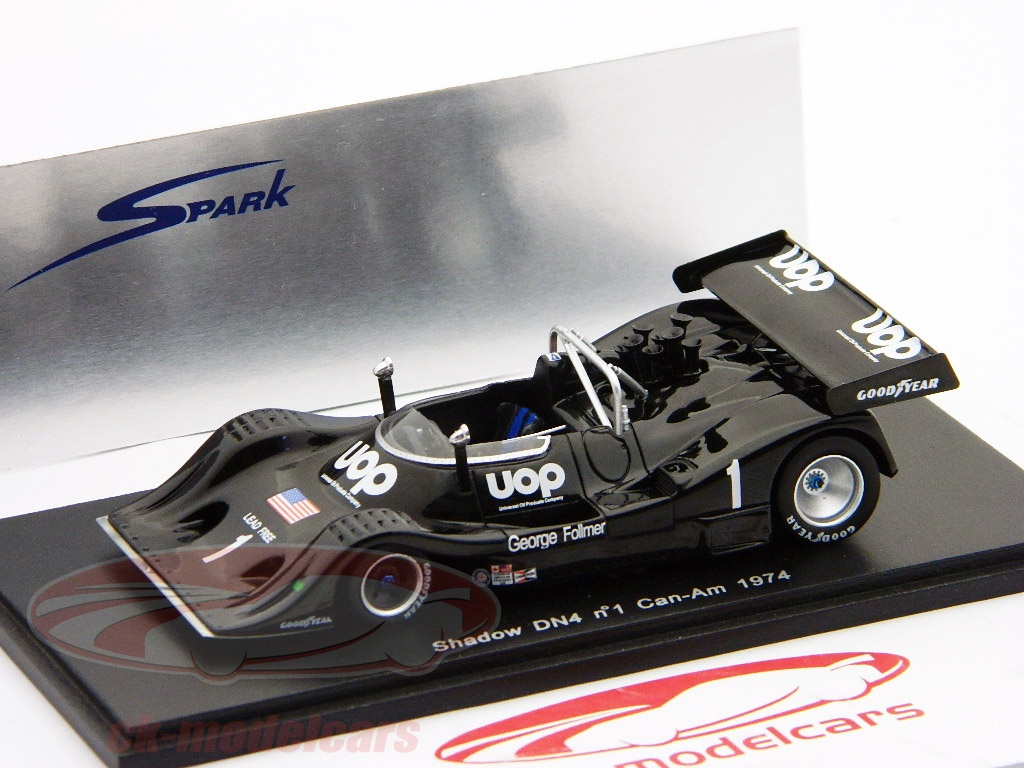Spark 1:43 G. Follmer Dn4 Shadow #1 Can-Am 1974 S1121 model car S1121 ...