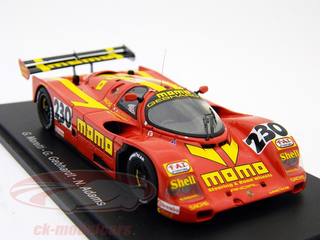 Spark 1:43 Porsche 962 #230 24h LeMans 1990 Moretti / Gebhardt / Adams ...
