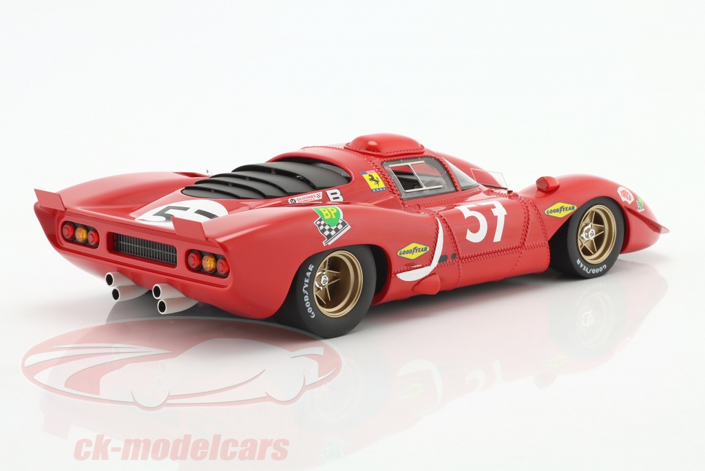 MAXIMA Scale Model 1:18 Ferrari 312 P #57 24h LeMans 1970 C. Parsons, T ...