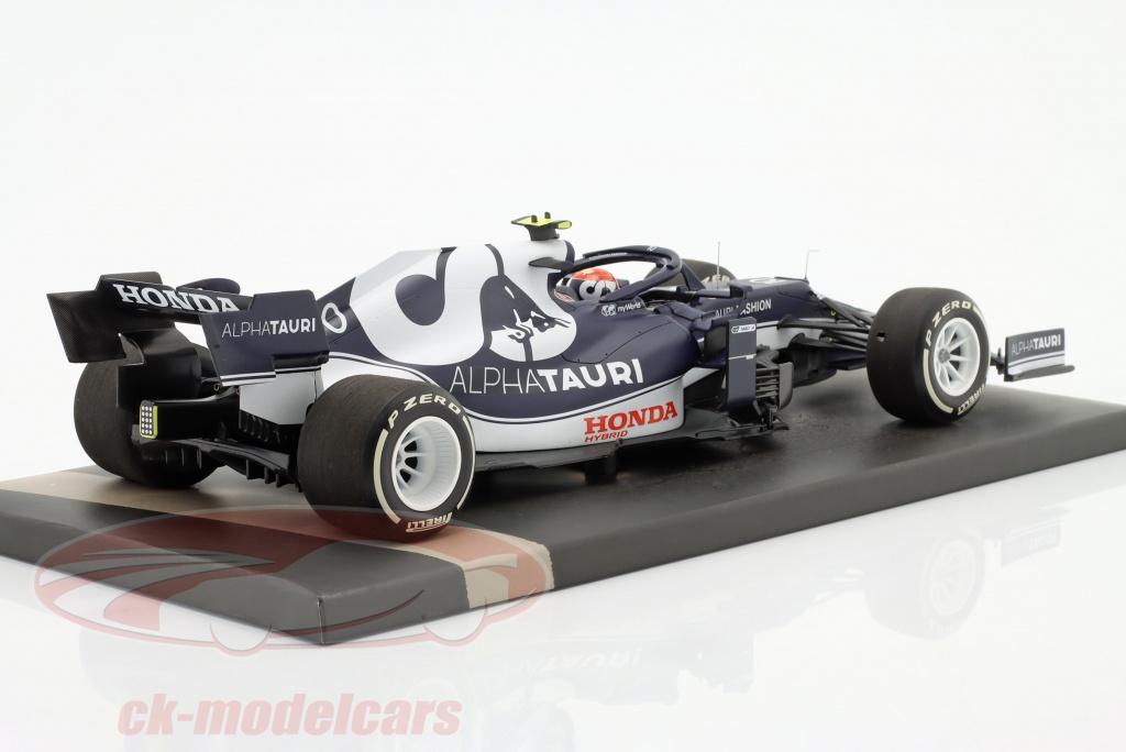 Minichamps 1:18 Pierre Gasly AlphaTauri AT02 #10 Bahrain GP formula 1 ...
