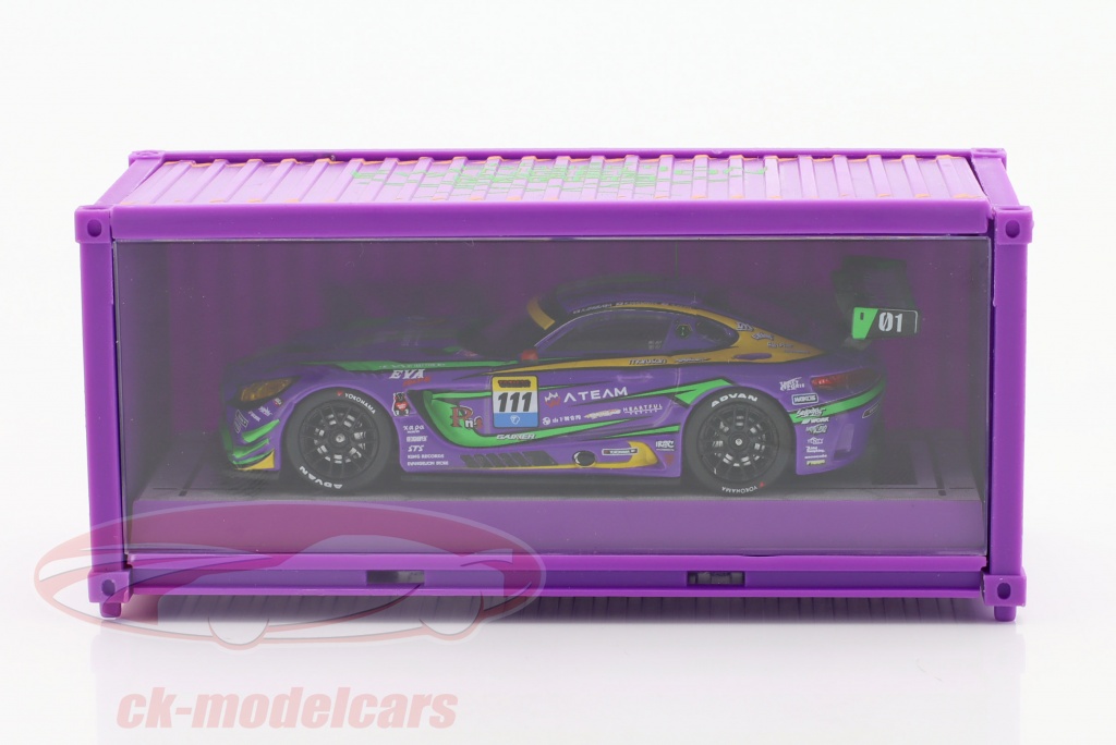 Tarmac Works 1:64 Mercedes-Benz AMG GT3 EVA Racing #111 avec Récipient ...