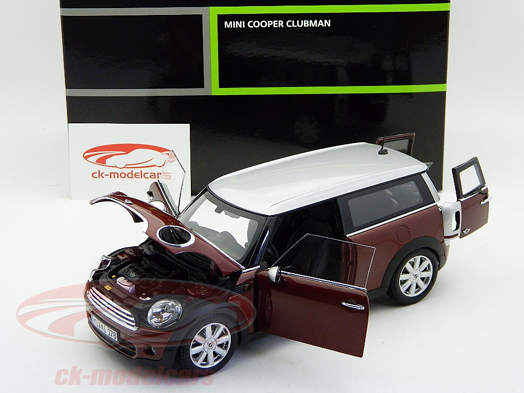 Kyosho 1:18 Mini Cooper S Clubman rot / red Modellauto 80430421047