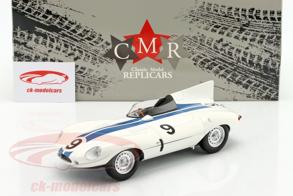 CMR 1:18 Jaguar D-Type #9 24h LeMans 1955 Phil Walters, Bill Spear ...