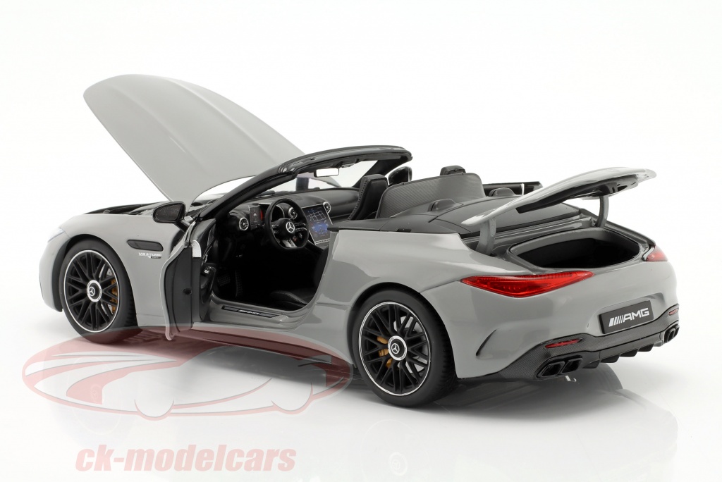 iScale 1:18 Mercedes-Benz AMG SL 63 4Matic (R232) alpin grau 180053 ...