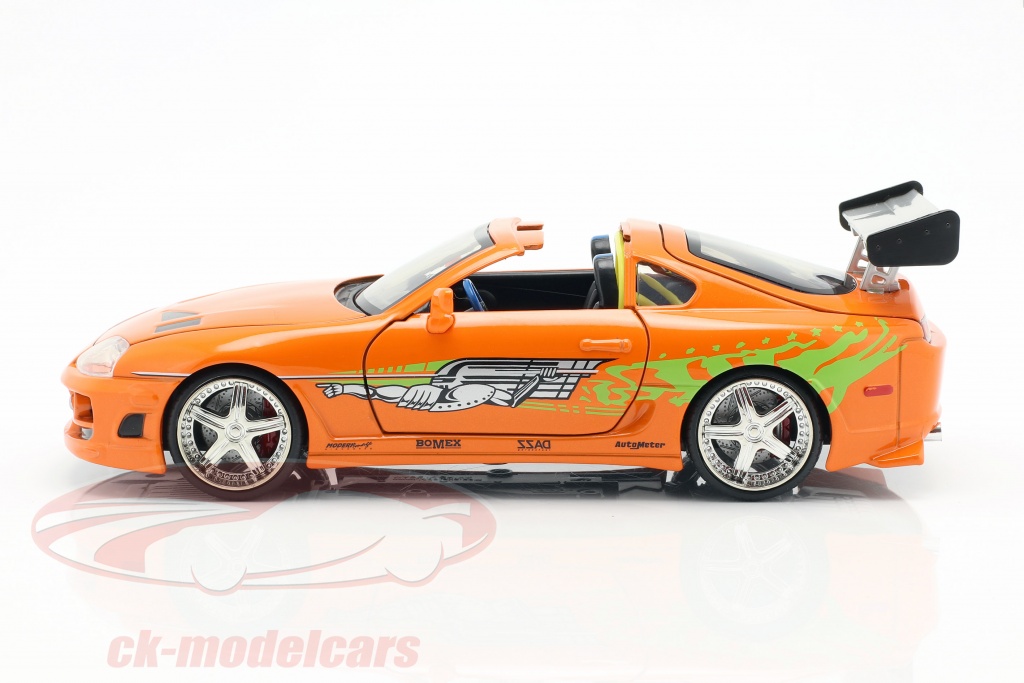 Jadatoys 1:24 Brian's Toyota Supra 1995 Fast & Furious (2001) kit ...