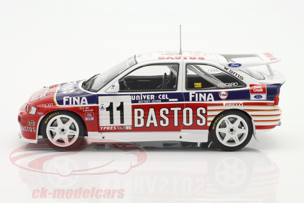 Ixo 1:24 Ford Escort RS Cosworth #11 24h Ypres Rallye 1995 Duez ...