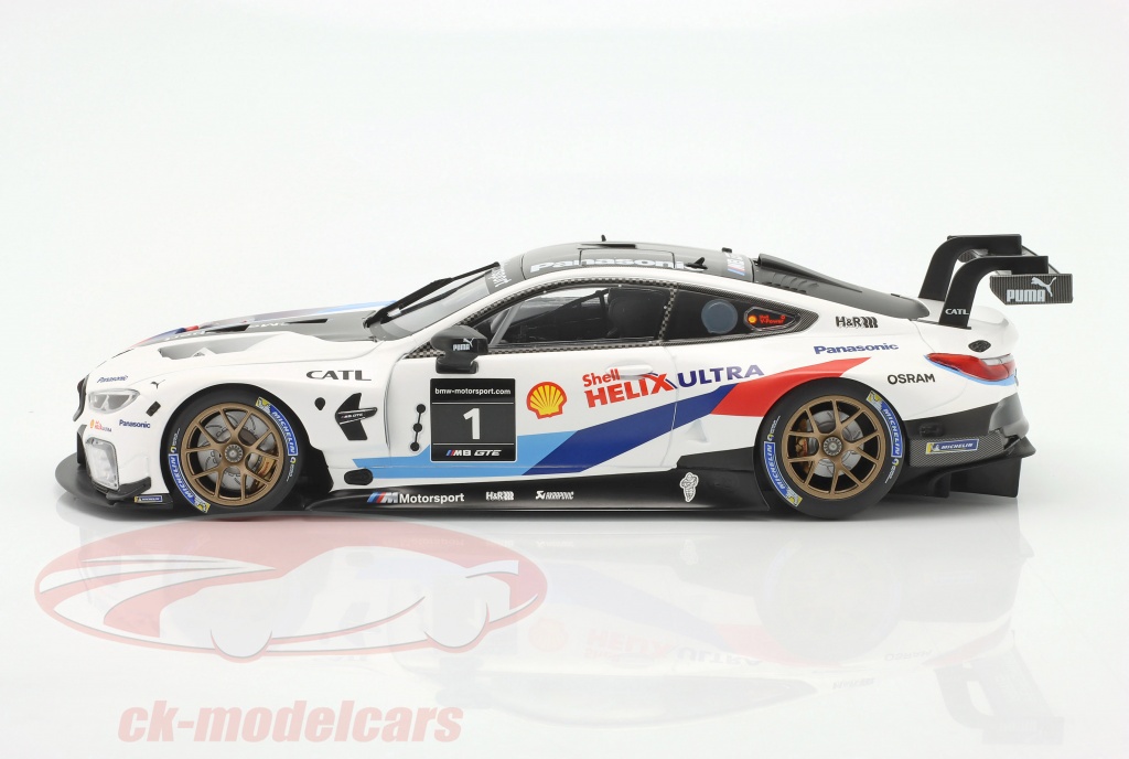 Minichamps 1:18 BMW M8 GTE #1 Mission 8 2019 modelo especial de BMW ...