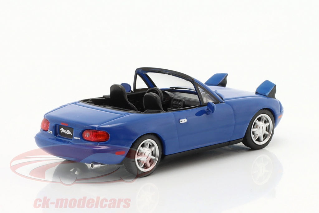 True Scale 1:64 Mazda MX-5 Miata headlight up navy blue MGT00331-L model car MGT00331-L ...