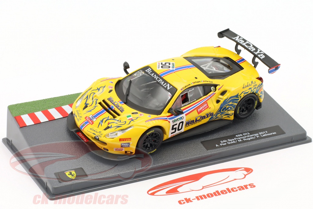 Altaya 1:43 Ferrari 488 GT3 #50 24h Spa 2017 AF Corse CK77971 model ...