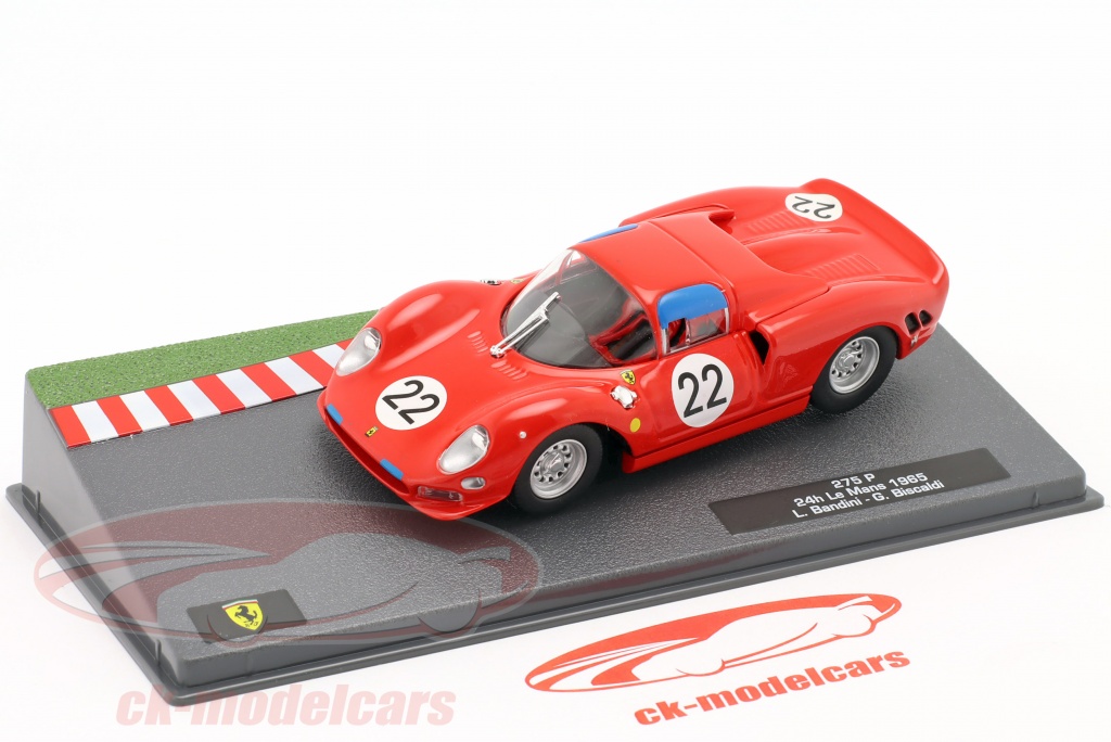 Altaya 1:43 Ferrari 275 P2 #22 24h LeMans 1965 Bandini, Biscaldi ...