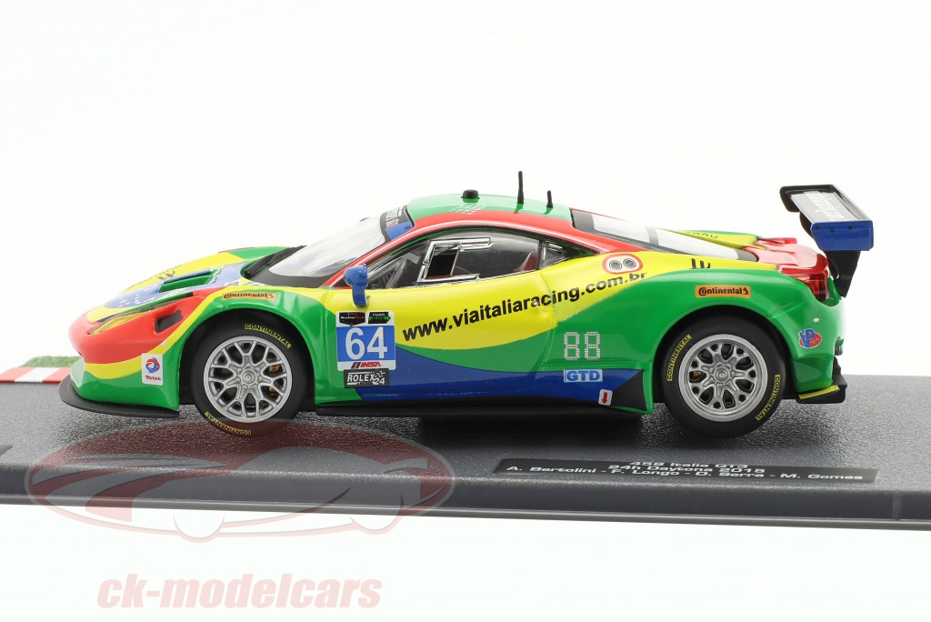 Altaya 1:43 Ferrari 458 Italia GT3 #64 24h Daytona 2015 Scuderia Corsa ...
