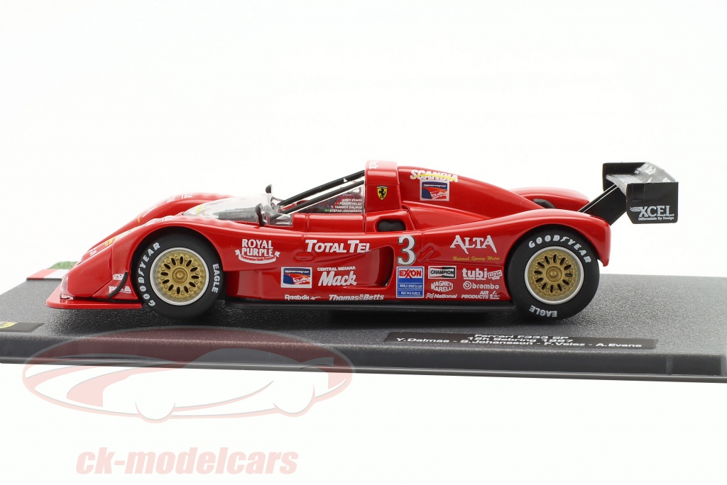 Altaya 1:43 Ferrari F333 SP #3 ganador 12h Sebring 1997 Team Scandia ...