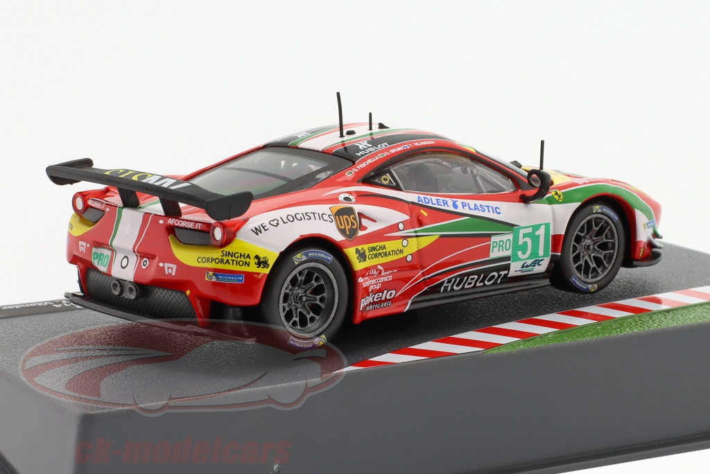 Altaya 1:43 Ferrari 458 Italia GT2 #51 gagnant LMGTE Pro 24h LeMans 2014 AF Corse CK77961 modèle ...