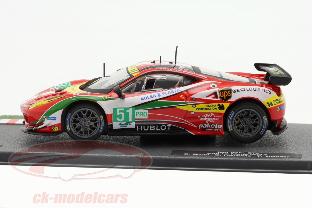 Altaya 1:43 Ferrari 458 Italia GT2 #51 Winner LMGTE Pro 24h LeMans 2014 ...