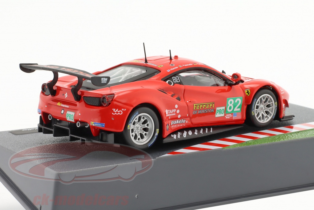 Altaya 1:43 Ferrari 488 GTE #82 24h LeMans 2017 Vilander, Fisichella ...
