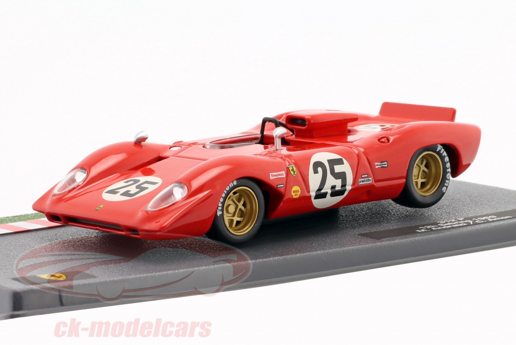 Altaya 1:43 Ferrari 312 P #25 第二 12h Sebring 1969 Andretti, Amon ...