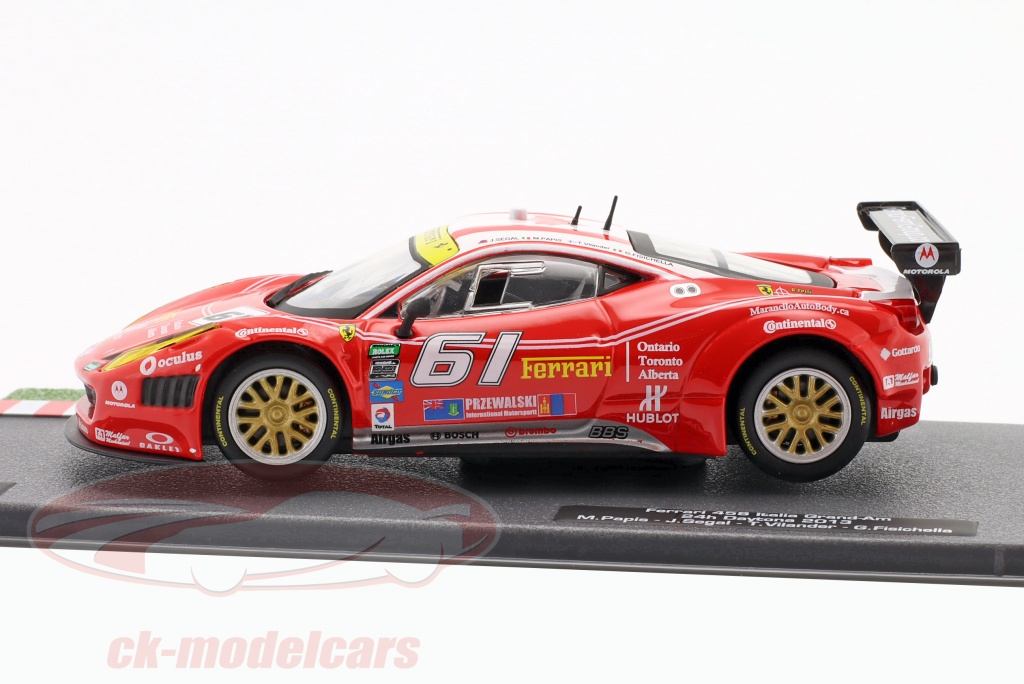 Altaya 1:43 Ferrari 458 Italia Grand-Am #61 24h Daytona 2013 CK77947 ...