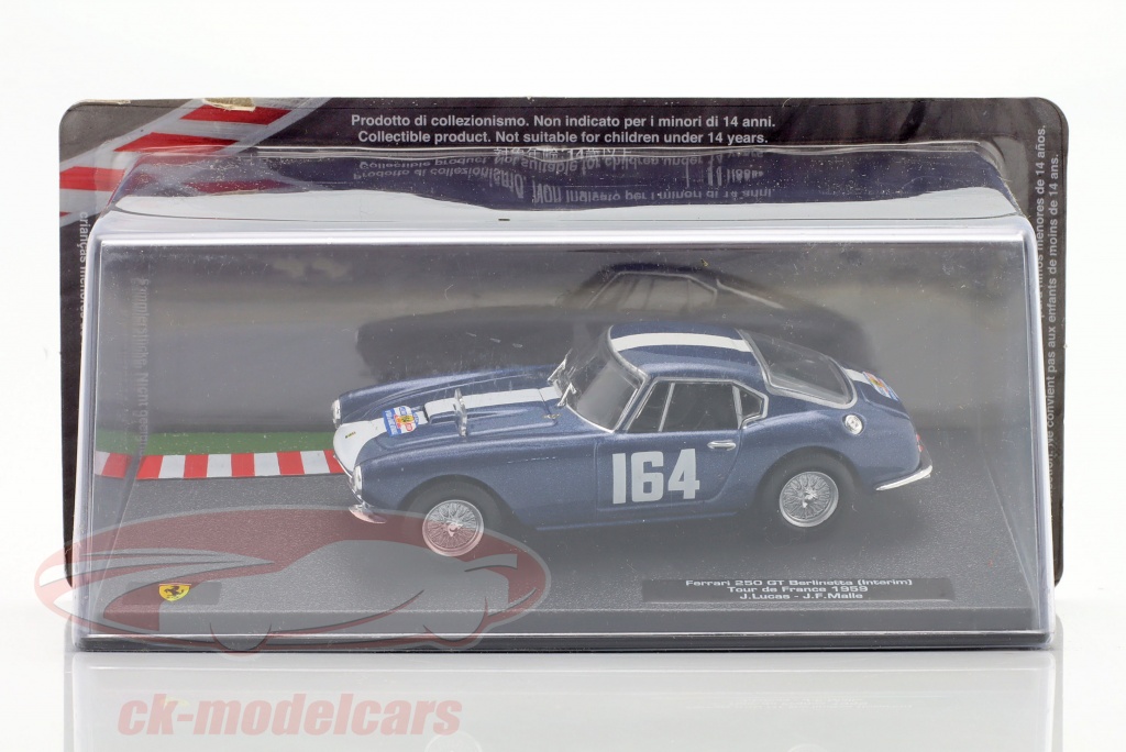 Altaya 1:43 Ferrari 250 GT Berlinetta Interim #164 Rallye Tour de ...