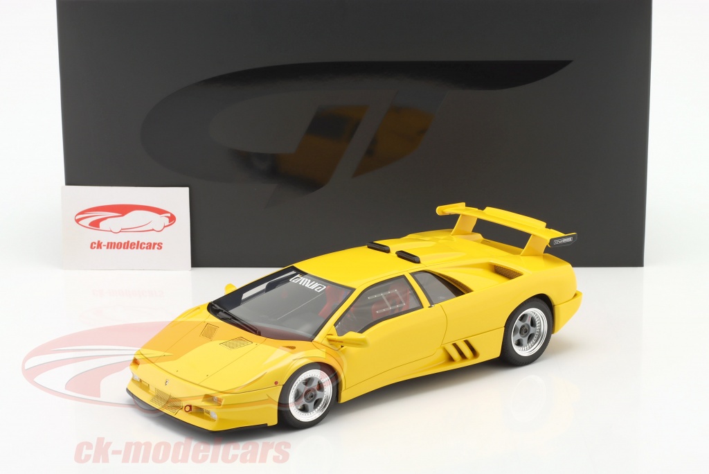 GT-SPIRIT 1:18 Lamborghini Diablo Jota Corsa year 1990 yellow GT322 ...