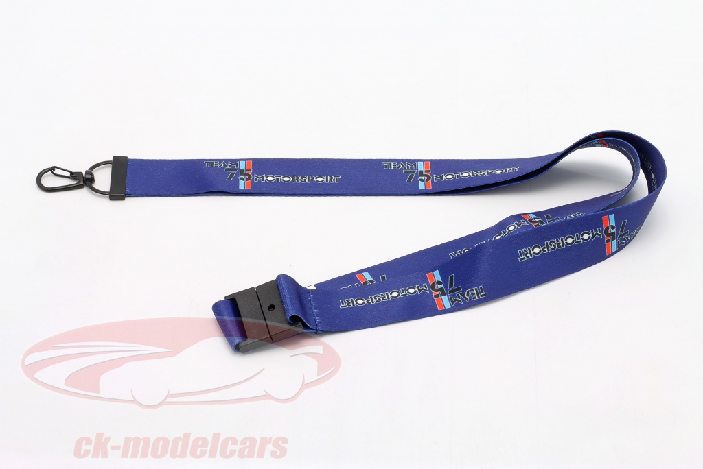 sleutelkoord Team75 Motorsport DTM 2022 blauw T75-22-800 T75-22-800