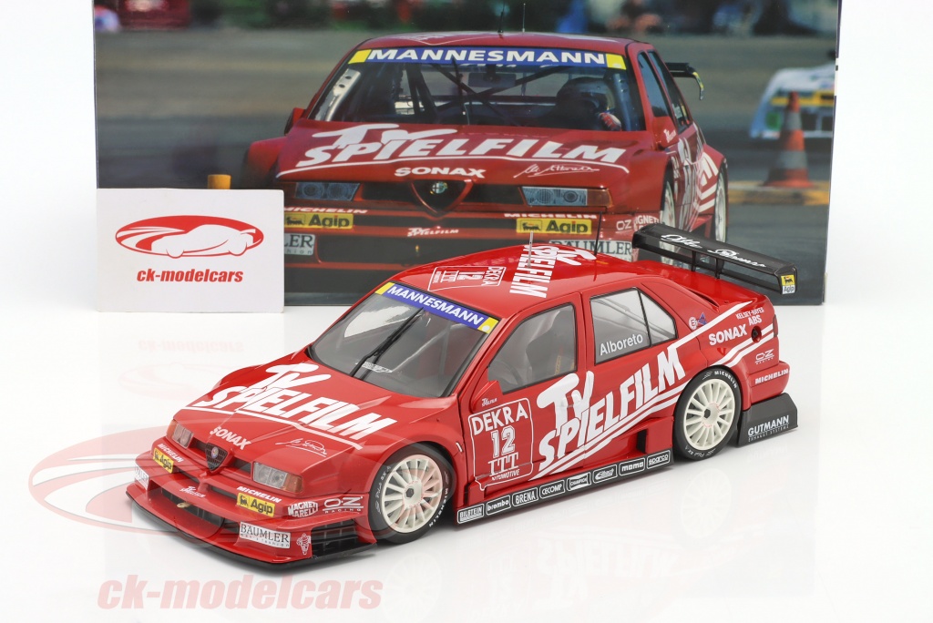 WERK83 1:18 Michele Alboreto Alfa Romeo 155 V6 TI #12 DTM / ITC 1995 ...