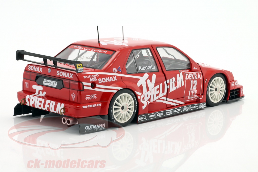 WERK83 1:18 Michele Alboreto Alfa Romeo 155 V6 TI #12 DTM / ITC 1995 ...